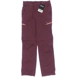 Trollkids Damen Stoffhose, bordeaux, Gr. 140