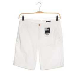 Tommy Hilfiger Damen Shorts, weiß, Gr. 6