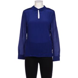 Hallhuber Damen Bluse, blau, Gr. 38