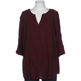 sheego Damen Bluse, bordeaux, Gr. 48