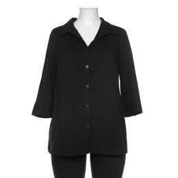 Ulla Popken Damen Bluse, schwarz, Gr. 46