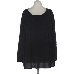 Ulla Popken Damen Bluse, schwarz, Gr. 54