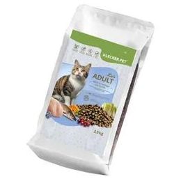 LYRA PET 7,5 kg Lecker.Pet® Leo's Adult Geflügel & Forelle Katzenfutter Trockenfutter Vollnahrung