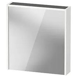 Duravit D-Code Spiegelschrank DC7105R18180000 650x700 mm, Weiß Matt, mit Beleuchtung und Steckdose