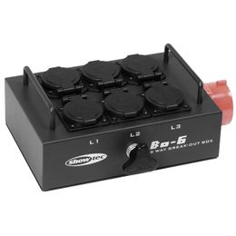 Showtec BO-6-PW Powerbox CEE 16A 5 Pol