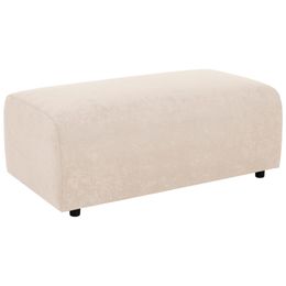 Hockerbank Home Affaire "Sundance" Hocker Gr. B/H/T: 121 cm x 46 cm x 73 cm, Microfaser PRIMABELLE, beige (natur) Mit DuraSpring-Taschenfederkern bis 140 kg belastbar