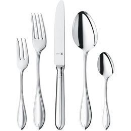 Besteck-Set WMF "Premiere" Essbesteck-Sets Gr. 30 tlg., silberfarben (edelstahlfarben) poliert