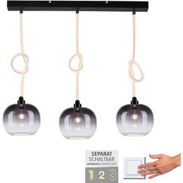 Pendelleuchte Paul Neuhaus "LUMA" Lampen Gr. Ø 100cm H: 150cm, schwarz