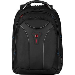 Laptoprucksack Wenger "Carbon, schwarz" Gr. B/H/T: 34 cm x 50 cm x 29 cm, schwarz Herren Rucksäcke für Laptops bis 17,3 Zoll