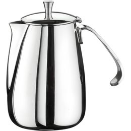 Pinti Inox Kaffeekanne PINTINOX "Executive K" Kannen Gr. 0,75 l, silberfarben (edelstahlfarben) Edelstahl 1810, spülmaschinengeeignet