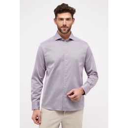 Langarmhemd Eterna "MODERN FIT", Herren, Gr. 46, Normalgrößen, rosa, 100% cotton, tailliert, Hemden