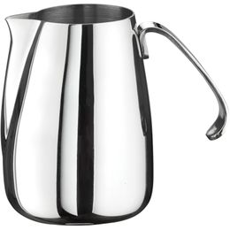 Pinti Inox Milchkanne PINTINOX "Executive" Kannen Gr. 1,35 l, silberfarben (edelstahlfarben) Edelstahl 1810, spülmaschinengeeignet