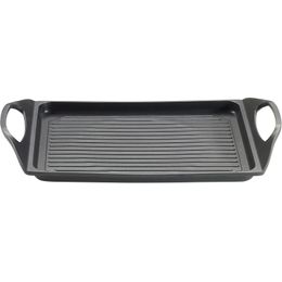 Pinti Inox Teppanyakiplatte PINTINOX "Pro" Pfannen schwarz Grillpfanne 45x27 cm, Induktionsgeeignet