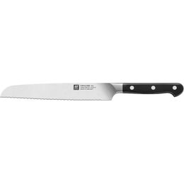 Brotmesser Zwilling "Pro" Kochmesser Gr. Gesamtlänge 32,5cm Klingenlänge 20cm, schwarz Klingenlänge 20 cm