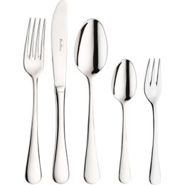 Pinti Inox Besteck-Set PINTINOX "Stresa" Essbesteck-Sets Gr. 30 tlg., silberfarben (edelstahlfarben)