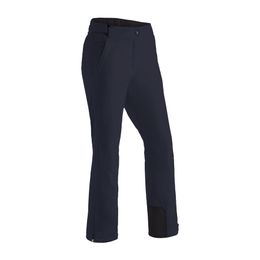 Skihose Maier Sports "Steffi Slim" Gr. 42, Normalgrößen, blau (dunkelblau), Damen, 100% Polyester, Hosen, Damen Schneehose,atmungsaktiv, wind/wasserdicht, Slim Fit