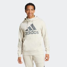 Kapuzensweatshirt adidas Sportswear "M BL FT HD" Gr. M, silberfarben (aluminium) Herren Sweatshirts