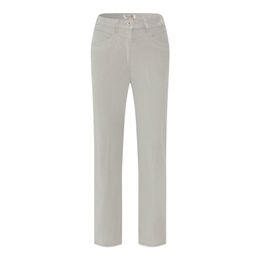 5-Pocket-Hose RAPHAELA BY Brax "Style LAURA KICK 6/8" Gr. 40, Normalgrößen, grau (hellgrau) Damen Hosen