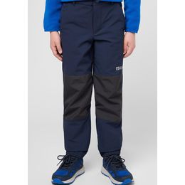 Outdoorhose Jack Wolfskin "RASCAL WINTER PANTS K" Gr. 104, Normalgrößen, blau (night-blue) Kinder Hosen