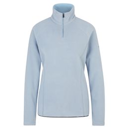 Fleecepullover Ziener "JEMILA" Gr. 34, blau (graublau) Damen Sweatshirts