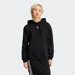 Kapuzensweatshirt adidas originals "ESS HOODIE" Gr. XS, schwarz Damen Sweatshirts