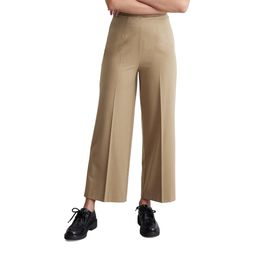 Marc O'Polo Chinohose MARC O'POLO "aus Flanell-Twill" Gr. 32, Normalgrößen, braun Damen Hosen