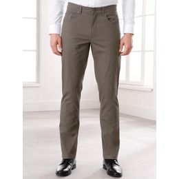 Thermohose CLASSIC, Herren, Gr. 46, Normalgrößen, beige, 98% Baumwolle, 2% Elasthan, Futter:100% Baumwolle, unifarben, lang, Hosen