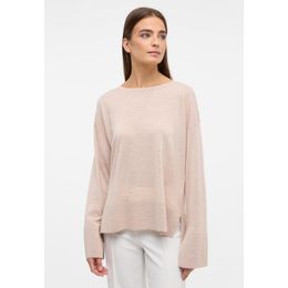 Strickpullover Eterna Gr. L, beige Damen Pullover