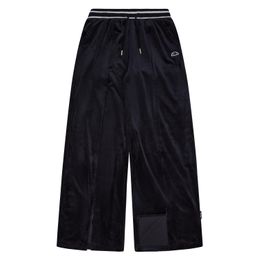 Samthose Ellesse "VELVET TRACK PANT" Gr. 36, N-Gr, schwarz (black) Damen Hosen