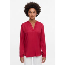 Longbluse Eterna "LOOSE FIT" Gr. 34, rot (weinrot) Damen Blusen