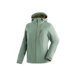 Funktionsjacke Maier Sports "Lisbon 3in1" Gr. 44, grün (seegrün) Damen Jacken 3-in-1-Jacke, Outdoorjacke windwasserdicht, 2 RV-Taschen