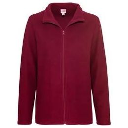 DW-Shop Baumwoll-Fleece-Jacke, rot, 40/42