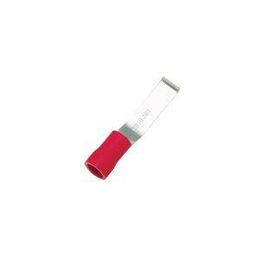 JST Flachsteckverbinder, Teilweise isoliert, Rot, 0.25 1.65mm&sup2;, Stecker, Packung &agrave; 100 St&uuml;ck - FVAH-1.25 B-3.0 RED