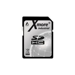 Xmore industrial Industrielle Speicherkarte, SD, 4GB, 30MB/s, 25MB/s, Schwarz - SD004GXAISS-001E