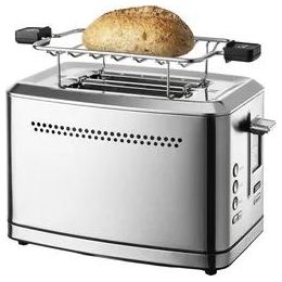 SOLIS OF SWITZERLAND Toaster "Flex Toaster", Toaster, grau (edelstahl)B:18cm H:19cm T:27cm