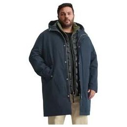 Marc O'Polo Parka MARC O'POLO "wattiert und wasserabweisend" Gr. 3XL, blau Herren Jacken