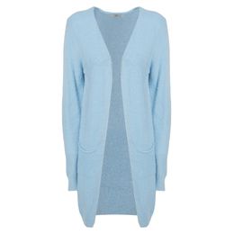 Influencer Strickjacke Damen Gr&ouml;&szlig;e S blau