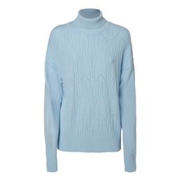 Influencer Pullover Damen Gr&ouml;&szlig;e L hellblau