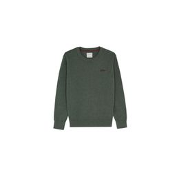 Scalpers Pullover Jungen Gr&ouml;&szlig;e 170/176 dunkelgr&uuml;n / burgunder