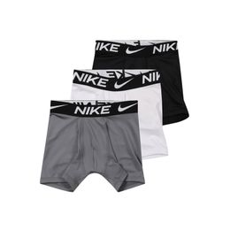 Nike Sportswear Boxershorts 'ESSENTIAL' Jungen Gr&ouml;&szlig;e 128/138 grau / schwarz / wei&szlig;