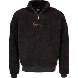 Karl Kani Teddy Pullover Herren Gr&ouml;&szlig;e M gold / schwarz