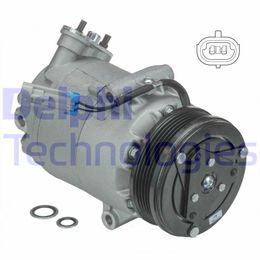 DELPHI Kompressor, Klimaanlage für GENERAL MOTORS VAUXHALL OPEL 9165714 6854024 13297440 TSP0155142