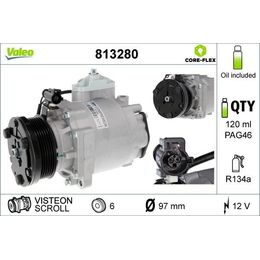 Valeo Kompressor, Klimaanlage NEW ORIGINAL PART 12V für FORD 6T16-19D629-BC 4991276 1494719 813280