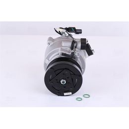 NISSENS Kompressor, Klimaanlage 12V für MITSUBISHI PEUGEOT CITROËN AKS200A402A AKS200A402C AKS200A402D 890666