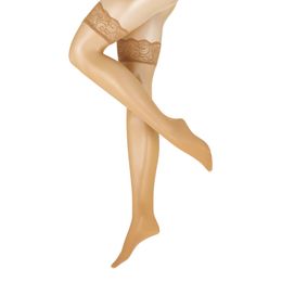 Falke Feinstr&uuml;mpfe 'Matt Deluxe' Damen Gr&ouml;&szlig;e S beige