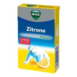 Wick Zitrone & nat.Menthol Bonb.o.Zucker Clickbox