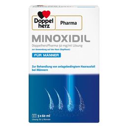 Minoxidil DoppelherzPharma für Männer 50 mg/ml Lösung zur Anwend