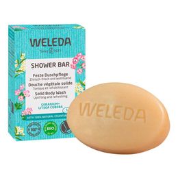 Weleda Feste Duschpflege Geranium+litsea Cubeba