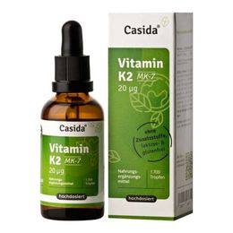 Casida Vitamin K2 Tropfen Mk7 vegan