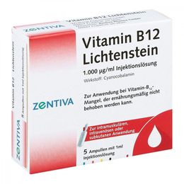 Vitamin B12 1000 [my]g Lichtenstein Ampullen